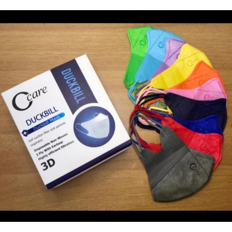 Jual Masker Duckbill 3ply Warna Warni DUCKBILL MASK 3 PLY ORIGINAL Kn95 ...