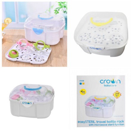 Jual Crown Travel Bottle Rack / Rak Botol Susu / Crown Portable With ...