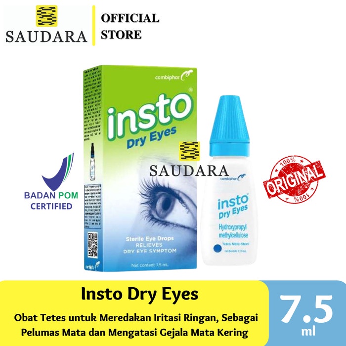 Jual Insto Eye Dry Eyes (7,5 ml) | Shopee Indonesia