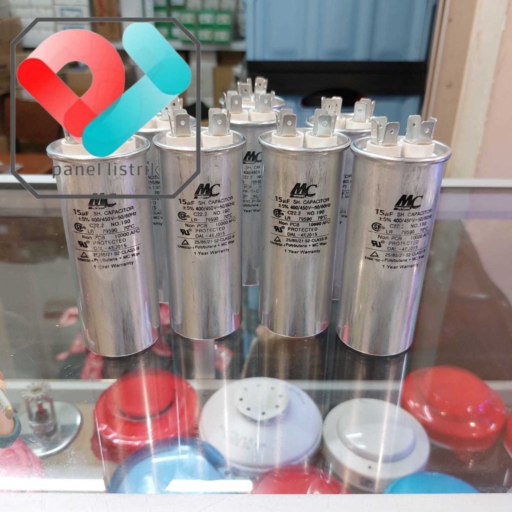 Jual MC Capasitor Ac 15 mikro uf micro Kapasitor outdoor Capacitor 2 ...