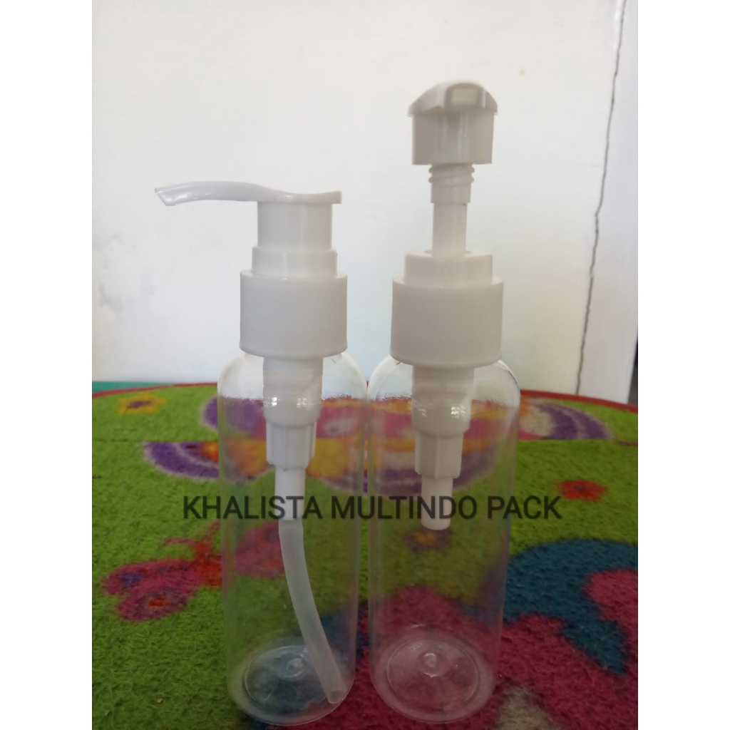 Jual Botol Pump ( Bebek ) 100 ML Natural ( Tutup Putih ) | Shopee Indonesia