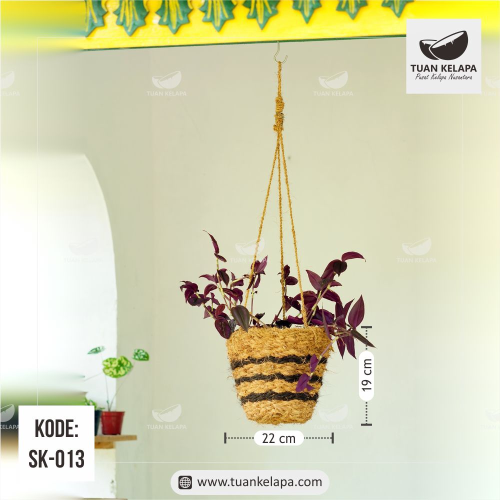 Jual Pot Wadah Tanaman D 20 Kombi 1 Standart / Pot Sabut Kelapa / Pot ...