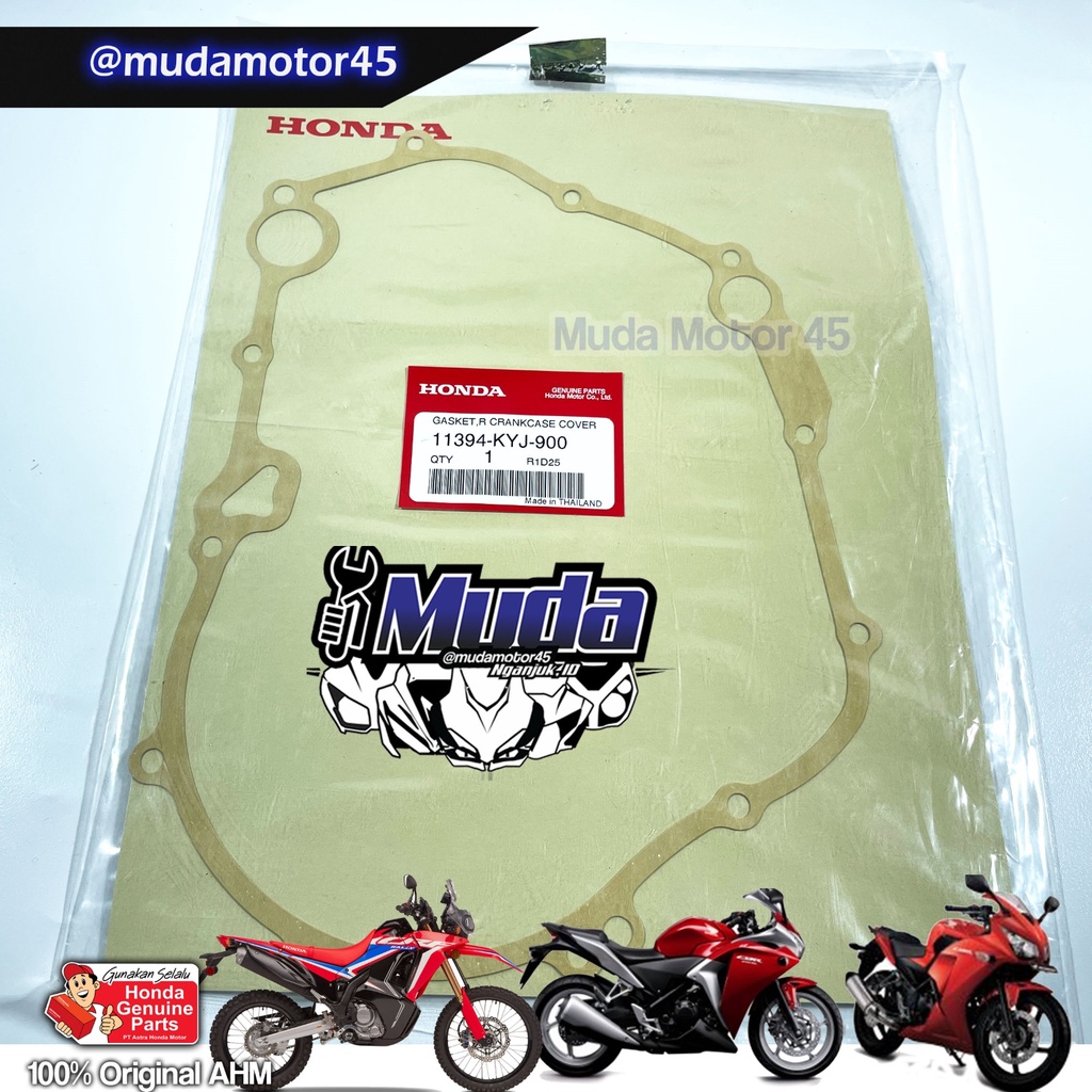 Jual PACKING GASKET BAK KOPLING CBR250R CBR CBU THAILAND K33 CRF 250 ...