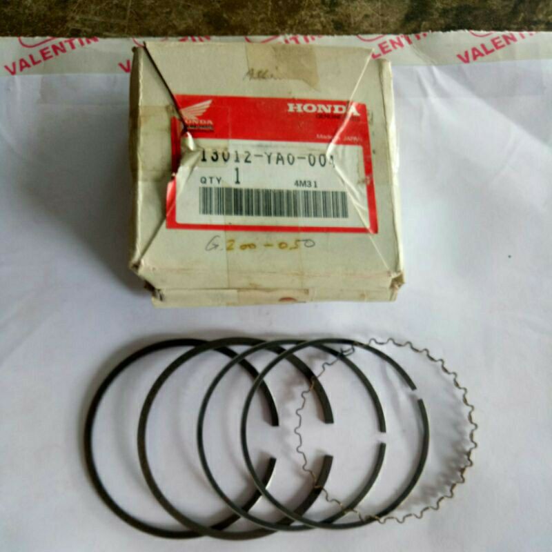 Jual ring seher/ring piston mesin engine G 200 oversis 0.50(ASLI ...