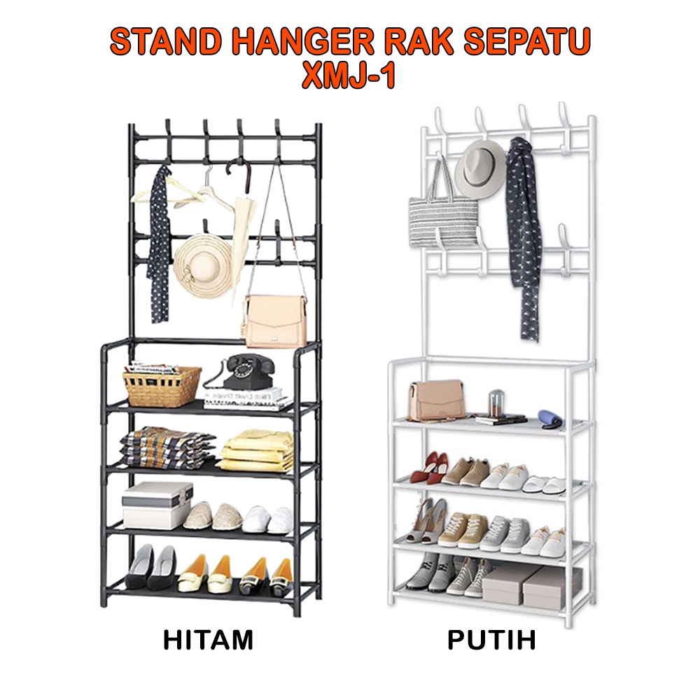 Jual Homedekor Rak Gantungan Sepatu Penyimpanan Jaket Topi Rak Jemuran ...