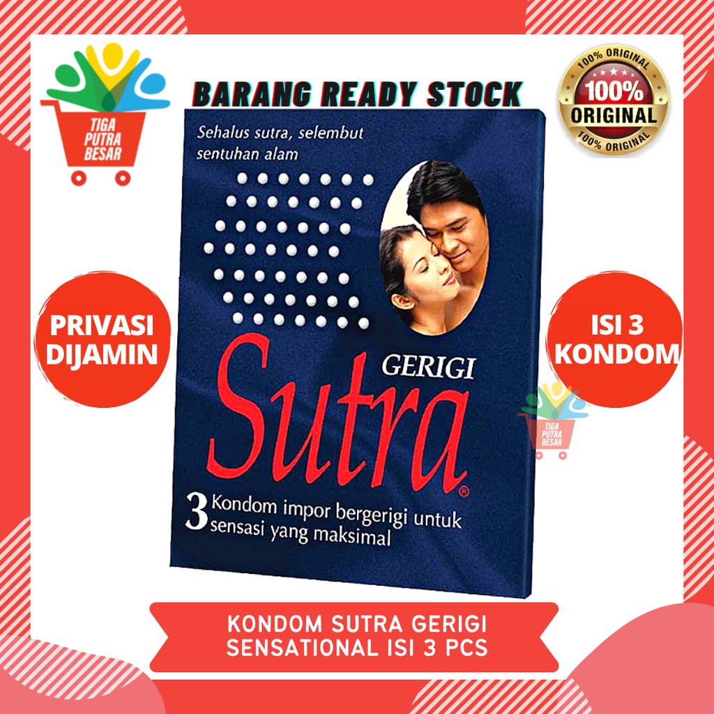 Jual KONDOM SUTRA GERIGI ISI 3 PCS EXTRA SENSASI MAKSIMAL | Shopee ...