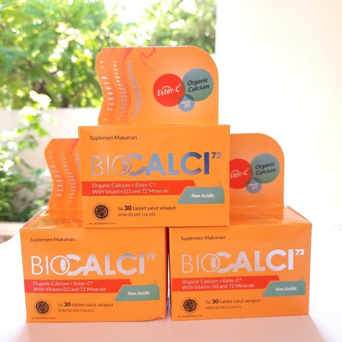 Jual Bio Calci 72 + Plus Calcium Ester C (vitamin C / suplemen makanan ...