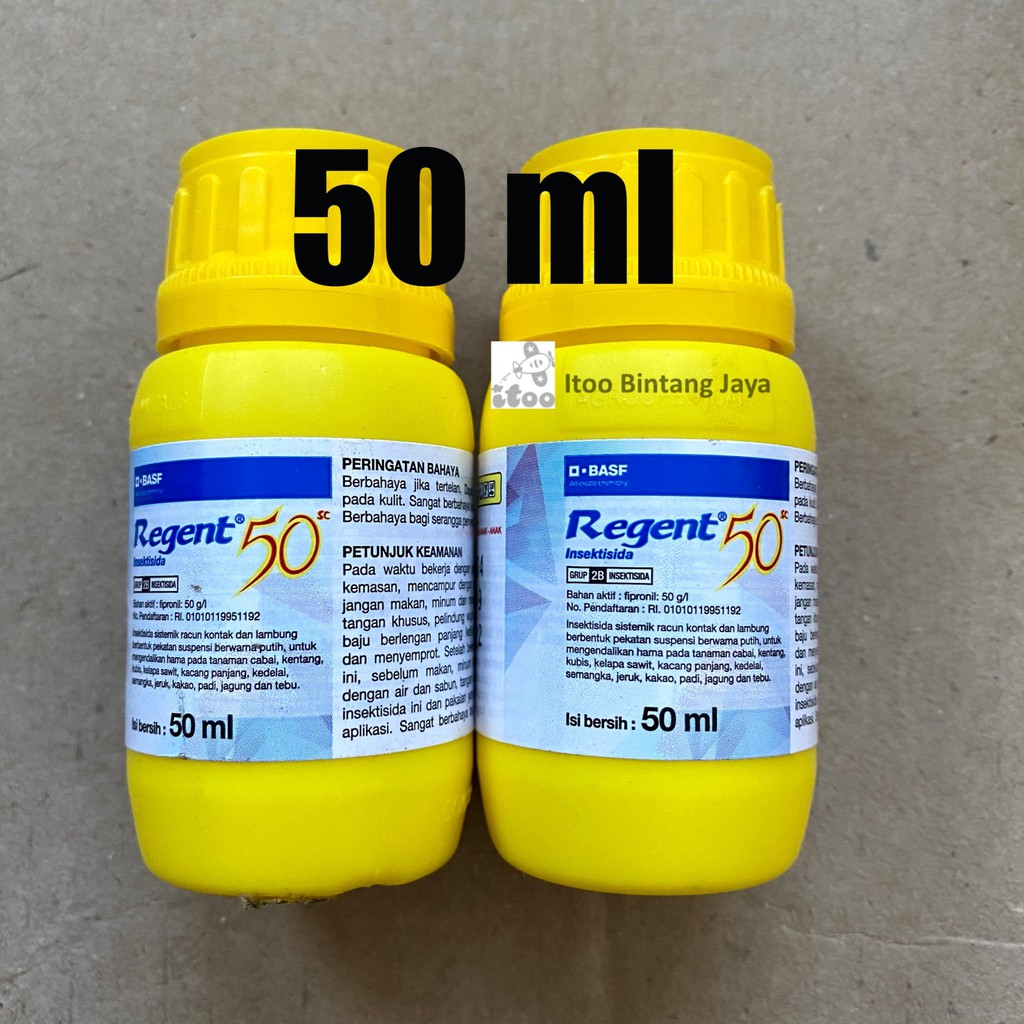 Jual Insektisida Kontak + ZPT Regent Fipronil 50 SC 50 ml | Shopee ...