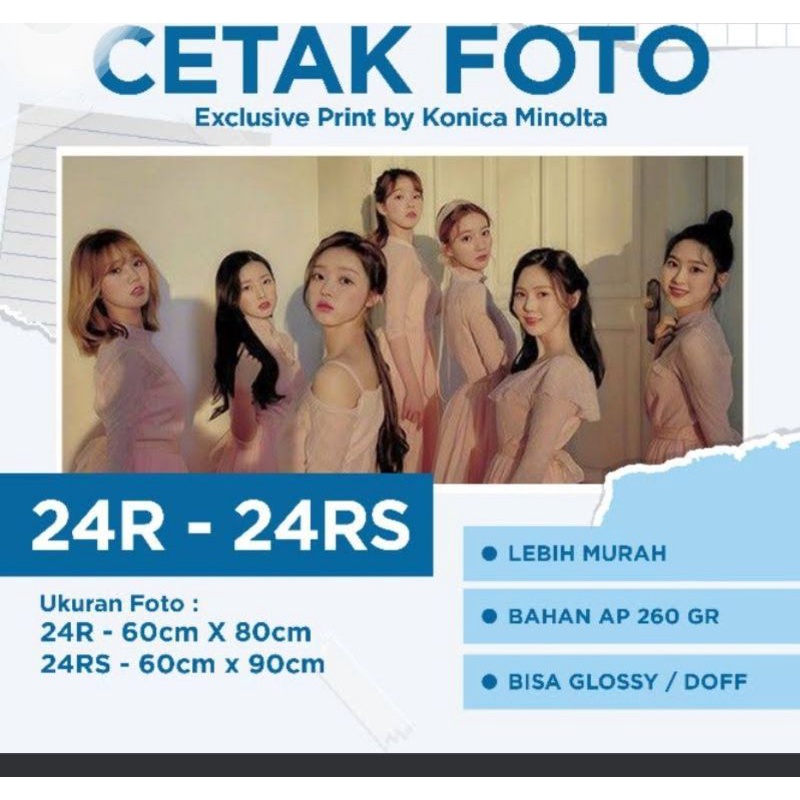 Jual Cetak Foto 24R, 16RS 40X60, 40X50, 30X40, 30X45 Cetak Foto Murah | Shopee Indonesia