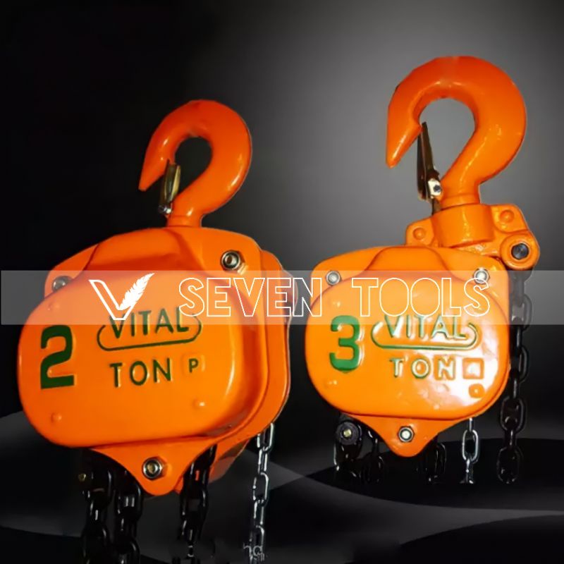 Jual Chain block VITAL 2 ton X 7 meter katrol rantai manual 2 Ton ...