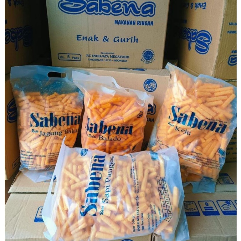 Jual Stick Sabena stick 360gr Rasa Keju, Balado, Jagung Bakar , Sapi ...