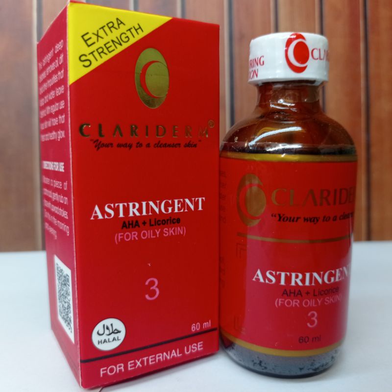 Jual Toner Claridem Astrigent AHA Licorice BPOM 100% | Shopee Indonesia