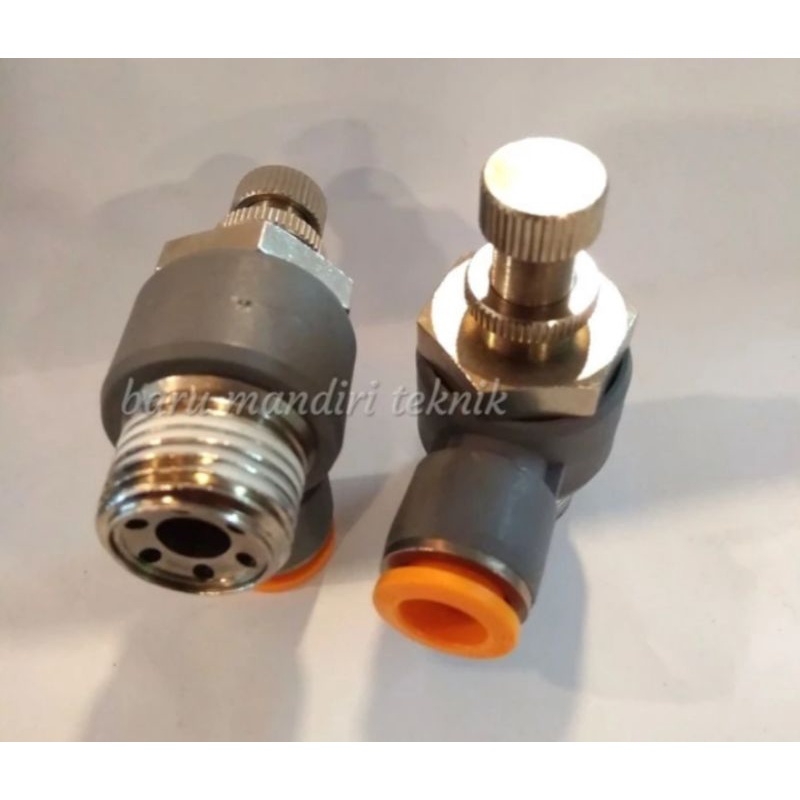 Jual speed control pneumatic 10mm x 1/2" inch | Shopee Indonesia
