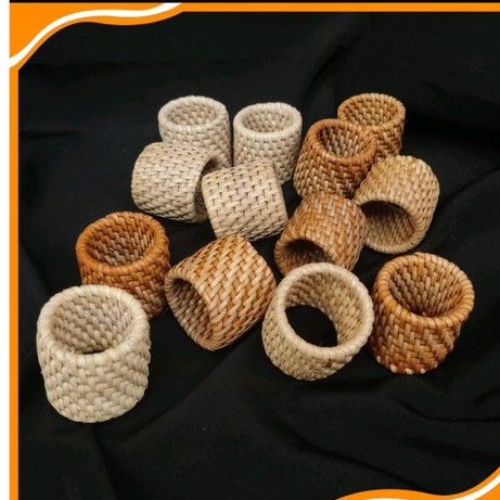 Jual Napkin Ring rotan | Shopee Indonesia