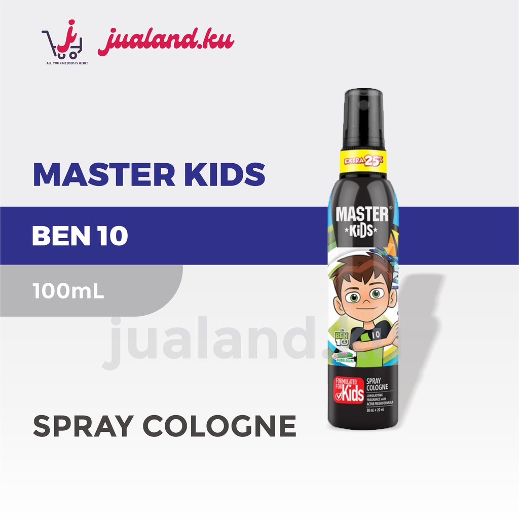 Jual Master Kids Spray Cologne Ben 10 Bubblegum 100 mL | Shopee Indonesia