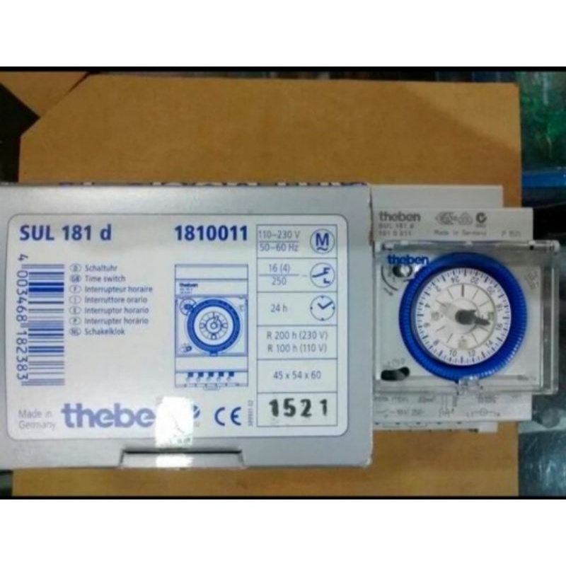 Jual timer theben SUL 181D analog original GERMANY | Shopee Indonesia