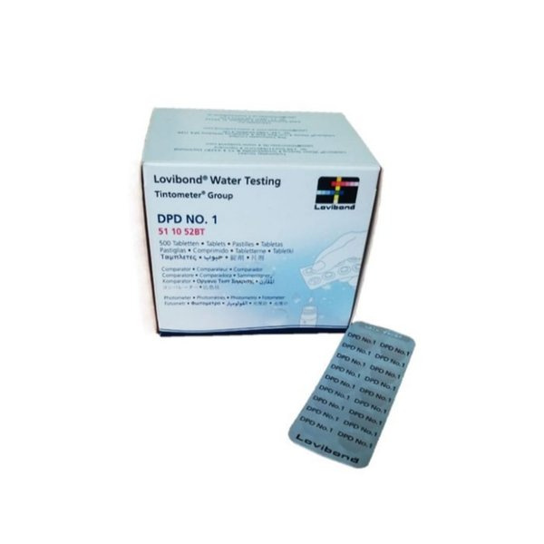 Jual Refill Pool Test Kit Chlorine Lovibond DPD No.1 isi 500 | Shopee ...