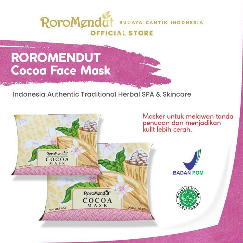 Jual Cocoa Mask 40 gram | Shopee Indonesia
