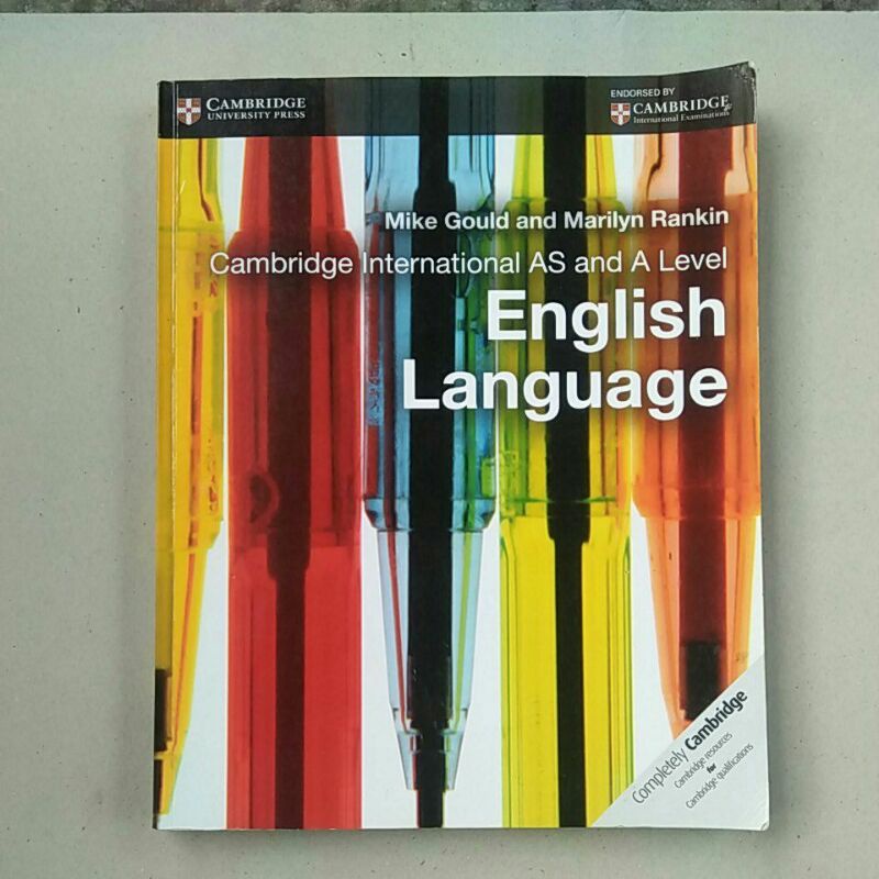 Jual Cambridge International AS and A Level English Language | Shopee ...