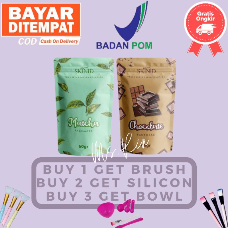 Jual [BPOM] SKINID.OFFICIAL SKINID MASKER SKINID FACEMASK | Shopee ...