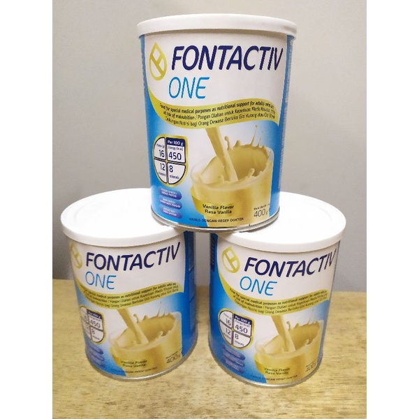 Jual FONTACTIV ONE 400g Susu Nutrisi Dewasa (mengandung 100%WHEY ...