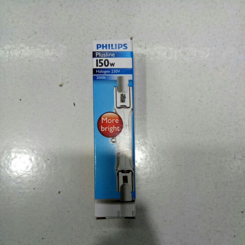Jual Philips Halogen Plusline 100w/150w/300w/500w/1000w | Shopee Indonesia