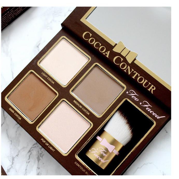 Jual REZNORBCONTOUR- TWO FACED COCOA CONTOUR KIT -ASLI. | Shopee Indonesia