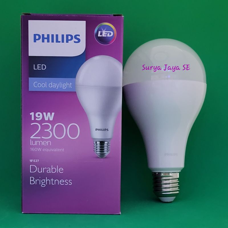 Jual Lampu Hemat Energi LED Philips 19 Watt Cahaya Putih | Shopee Indonesia