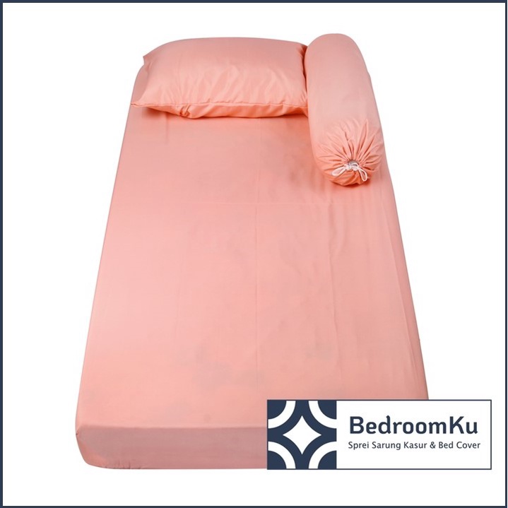 Jual Sprei & Sarung Kasur Busa Resleting 90x200 Polos Aesthetic Single ...