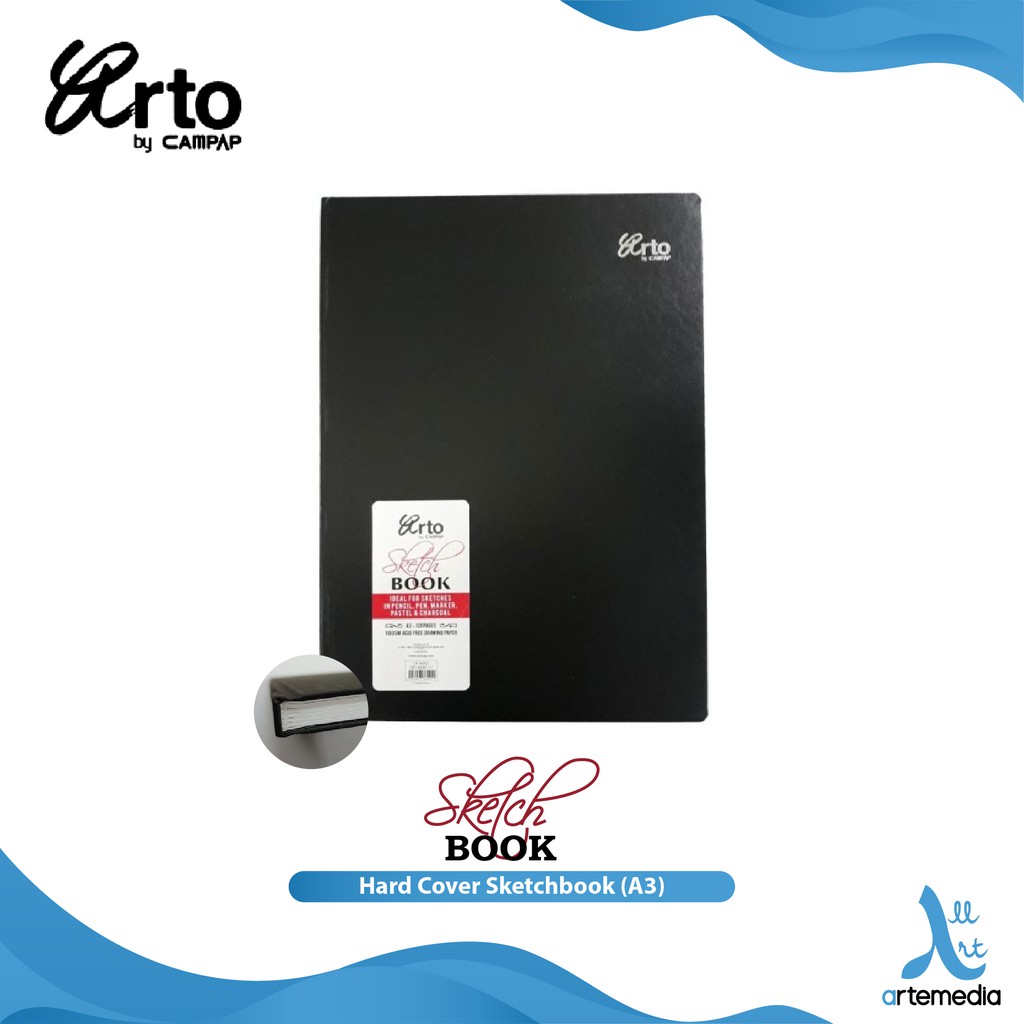 Jual Arto A3 Hard Cover Sketchbook | Shopee Indonesia