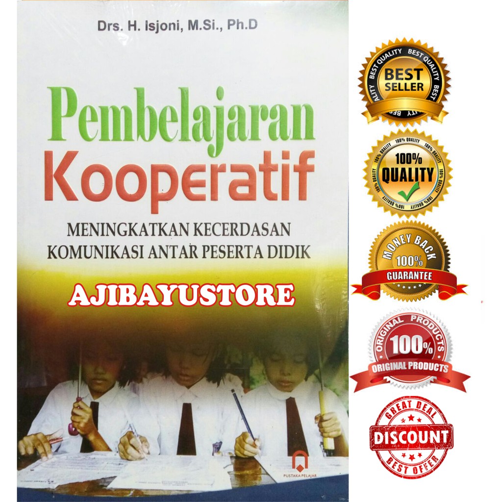 Jual Buku Pembelajaran Kooperatif Isjoni Pustaka Pelajar Shopee Indonesia