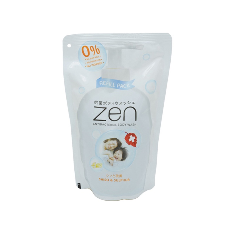 Jual Zen Anti Bacterial Body Wash Shiso&Sea Salt 450Ml | Shopee Indonesia