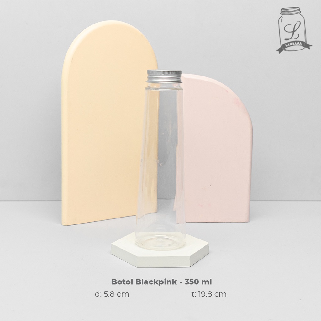 Jual Botol Blackpink - 350 ml bahan premium / botol plastik tutup ...