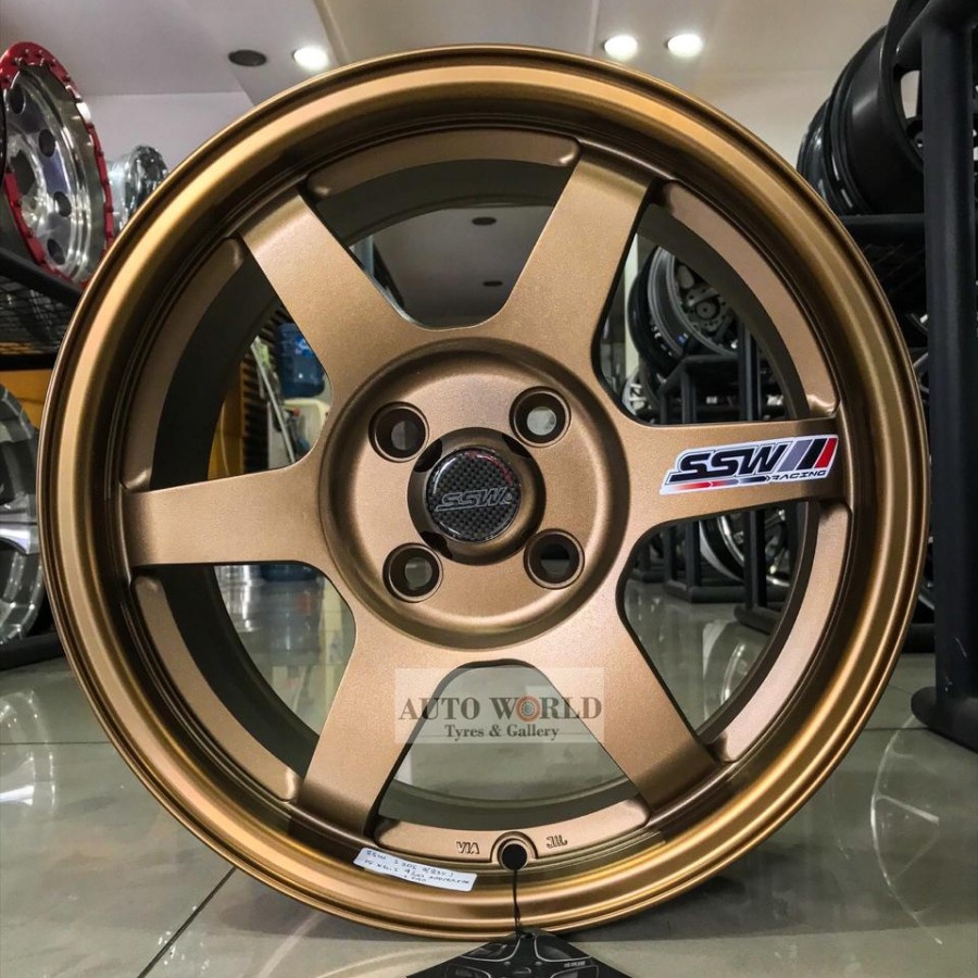 Jual Velg Original SSW S205 TE37 Ring 15 PCD 4x100 Bronze | Shopee ...