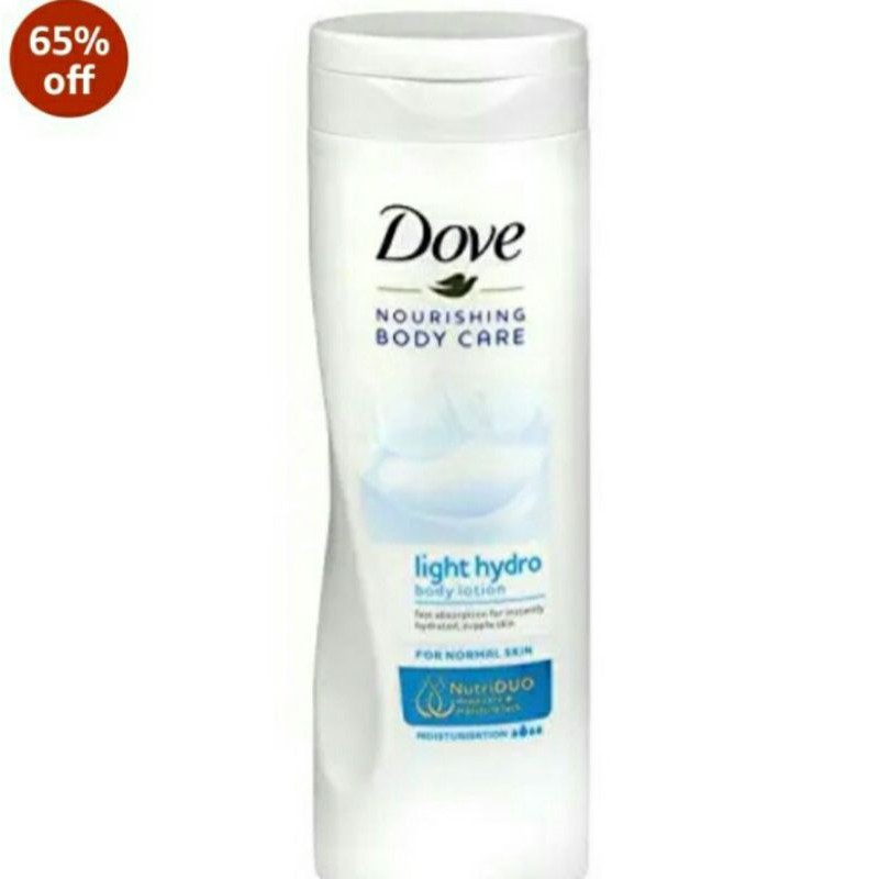 Jual Dove Body Care Light Hydro Body Lotion 400ml | Shopee Indonesia
