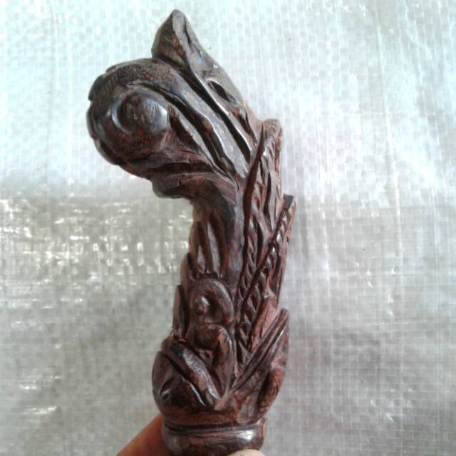 Jual GAGANG DEDER KERIS UKIR ULIR DAUN KAYU GALIH ASEM | Shopee Indonesia