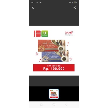 Jual voucher map 100k (2x50) | Shopee Indonesia