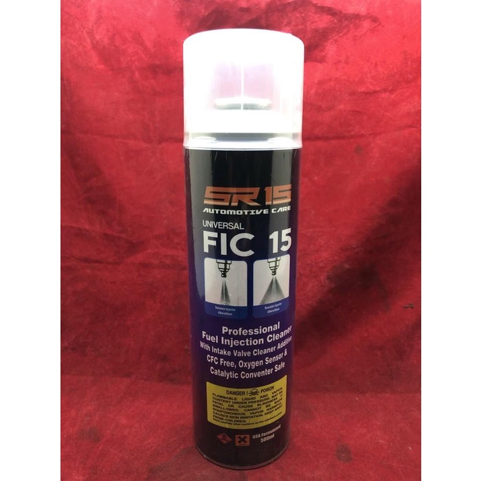 Jual FIC 15 500ml Fuel injector Cleaner cairan pembersih injektor infus ...
