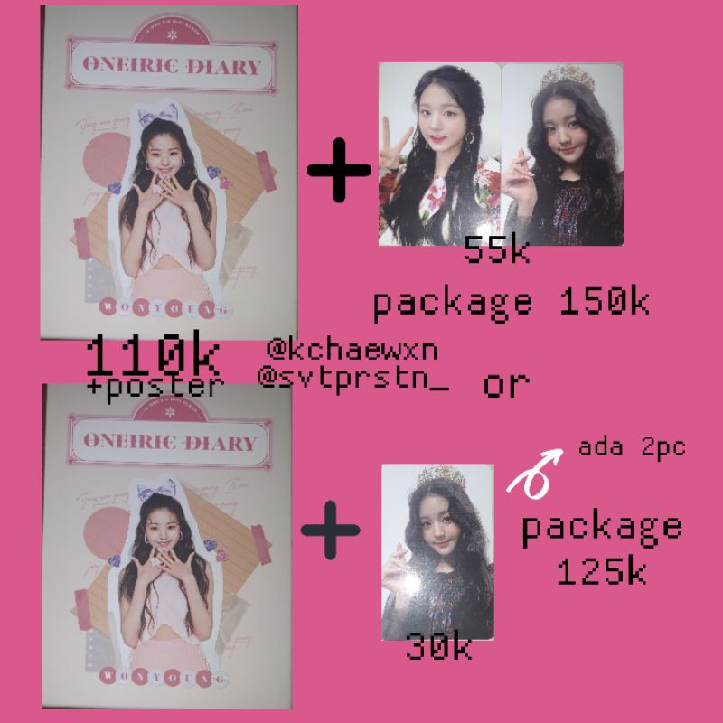 Jual IZ*ONE IZONE COLORIZ BLOOMIZ ONEIR SAKURA HYEWON YENA CHAEYEON CHAEWON MINJU NAKO HITOMI ...