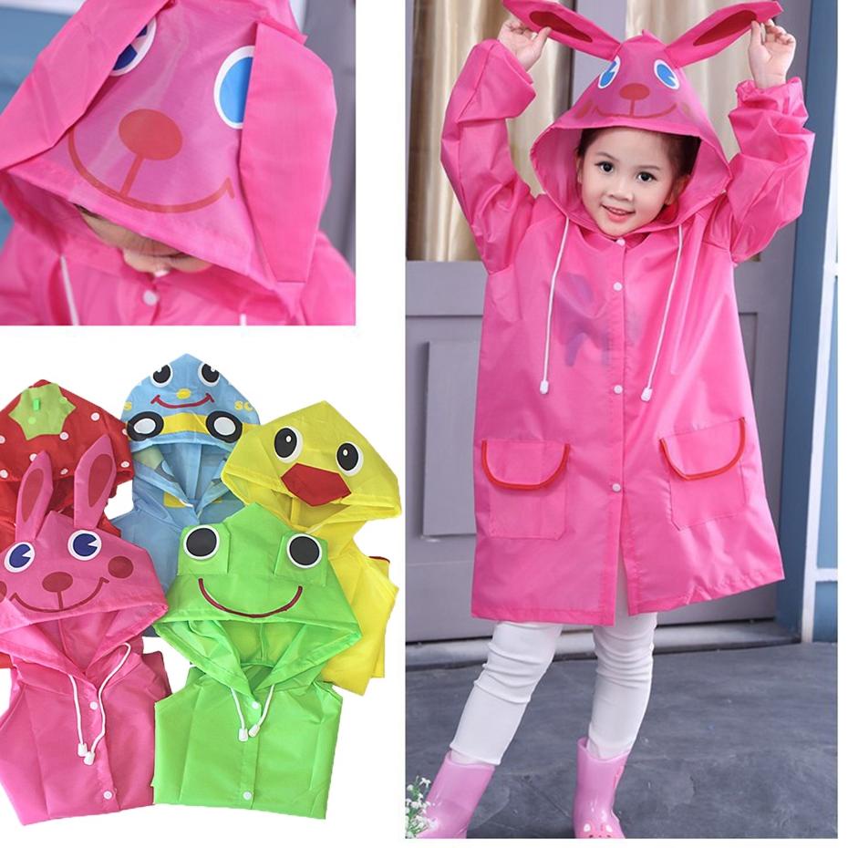 Jual Lakhu 3-8 tahun jas hujan anak karakter hoodie /Jaket hujan anak ...