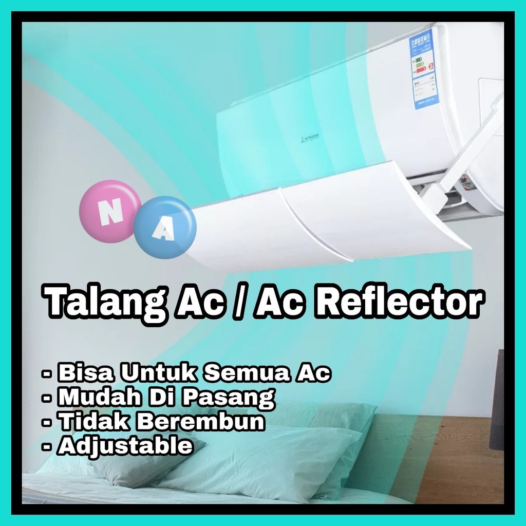 Jual Talang Ac Penahan Angin - Ac Refektor Universal Adjustable TL01 ...
