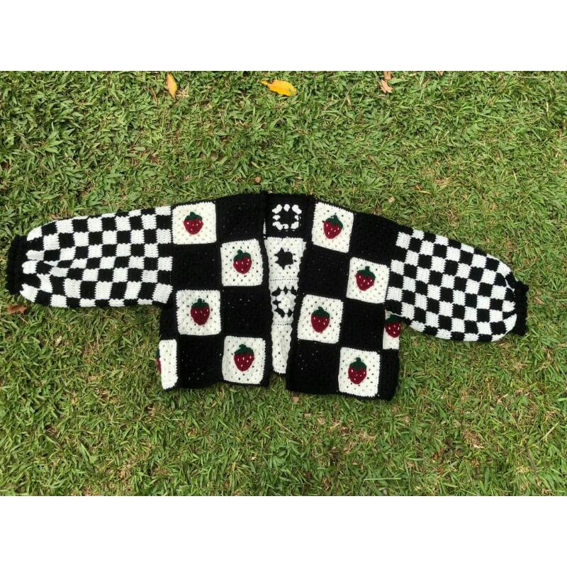 Jual Picnic Cardigan by @Crochetbao (Kardigan Rajut) | Shopee Indonesia