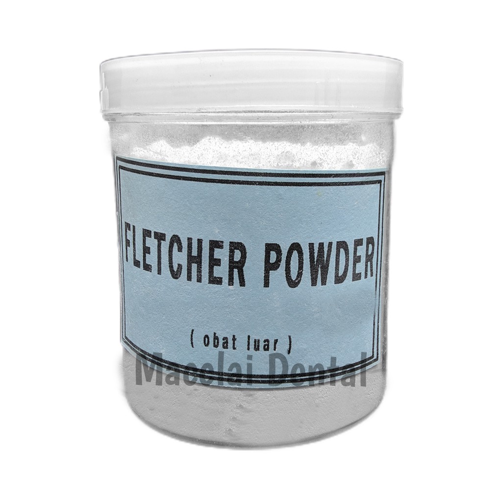 Jual DENTAL FLETCHER BUBUK POWDER FLETCHER | Shopee Indonesia