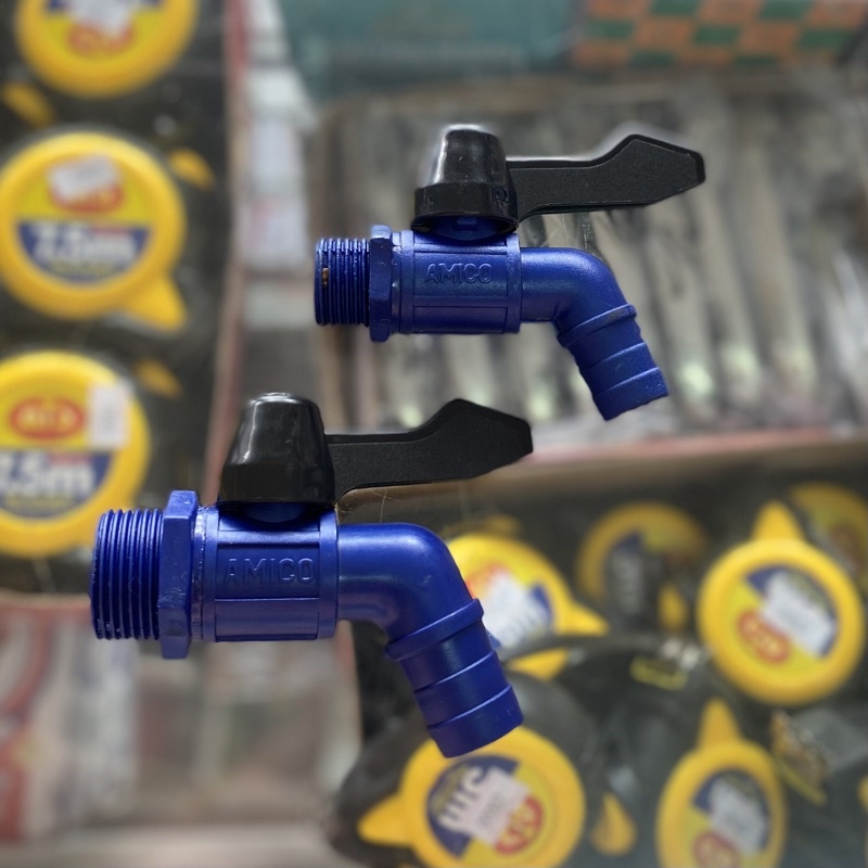 Jual Kran PVC/Kran Air/Kran Taman Plastik Amico FJ 1/2”-3/4” | Shopee ...