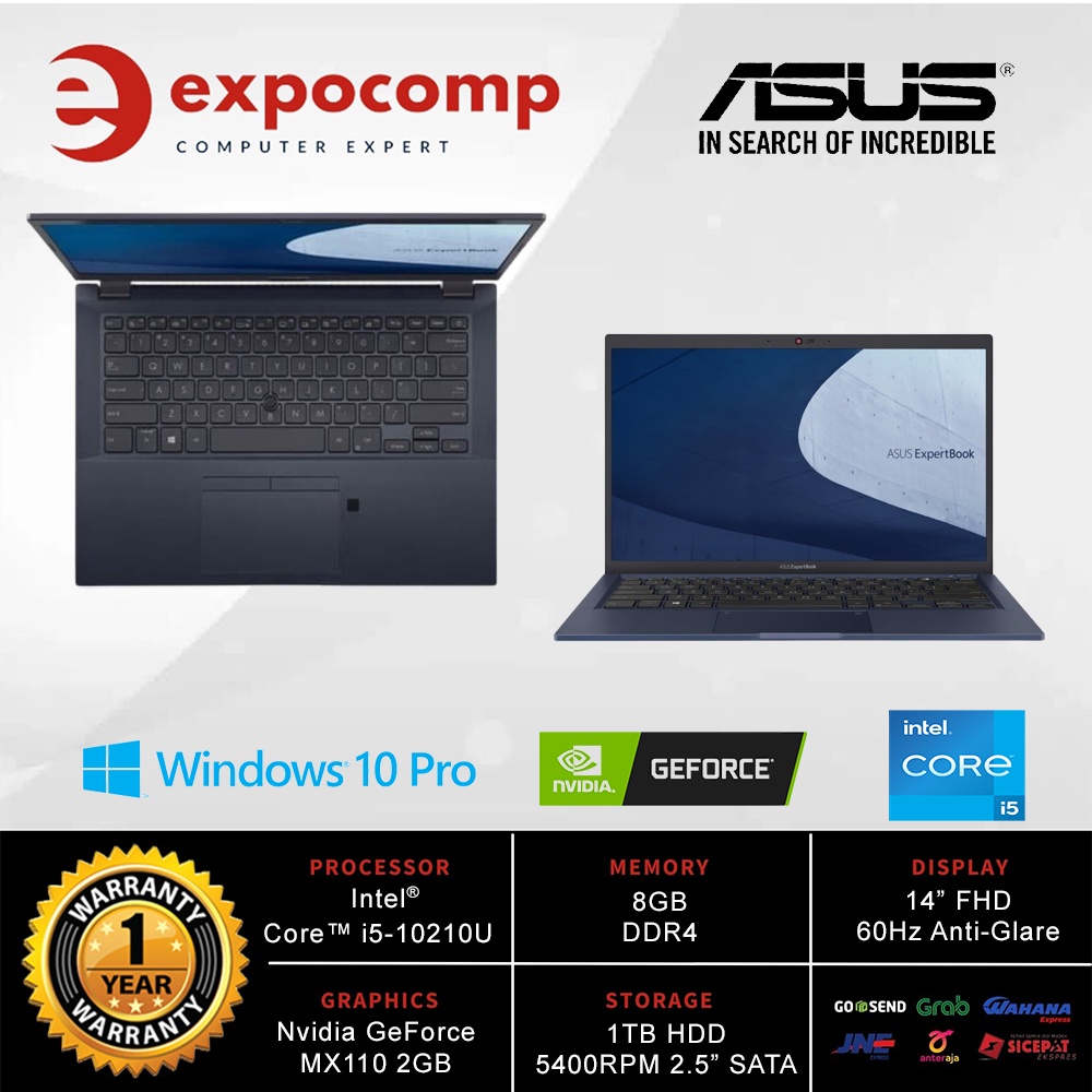 Jual ASUS EXPERTBOOK P2451FB-EK5810R CORE i5-10210 | Shopee Indonesia