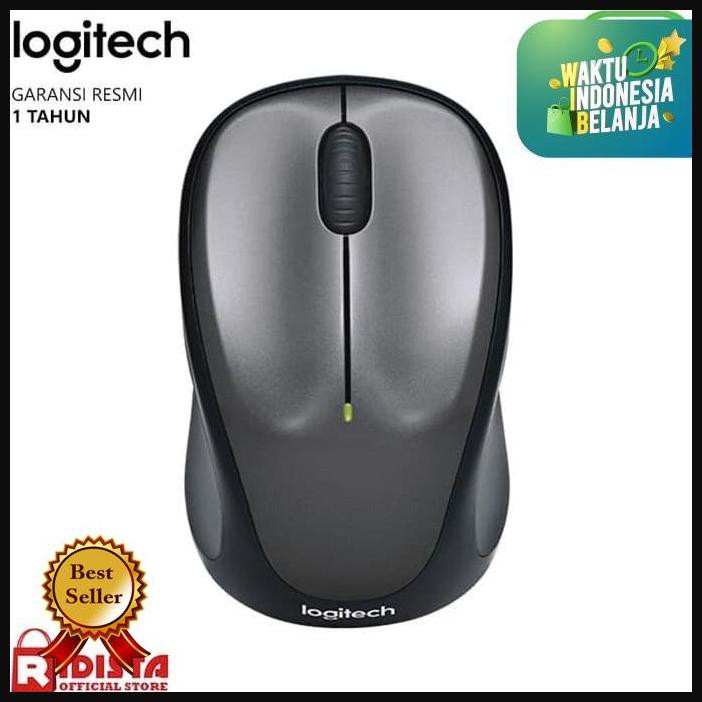 Jual Logitech Mouse Wireless M235 - Hitam New | Shopee Indonesia