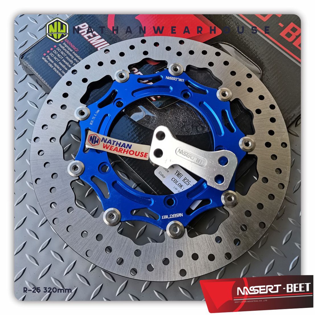 Jual Discbrake Piringan Cakram Depan Yamaha R25 R 25 MT25 CNC Floating ...
