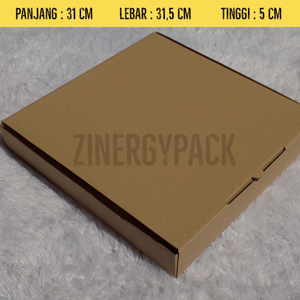 Jual Box Kardus E-Flute Coklat Untuk Packaging Olshop Sovenir Baju ...