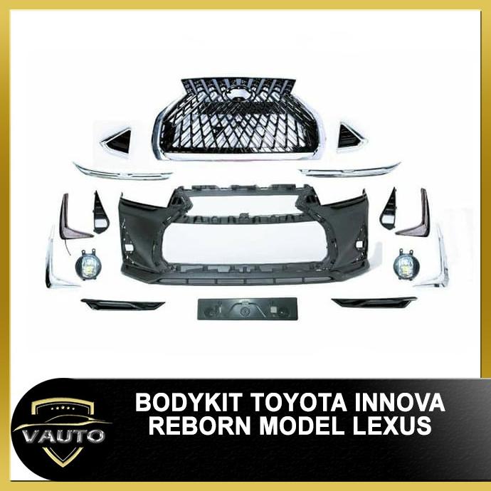 Jual Bumper Toyota Innova Reborn Baru Body Kit New Inova Lexus Style ...