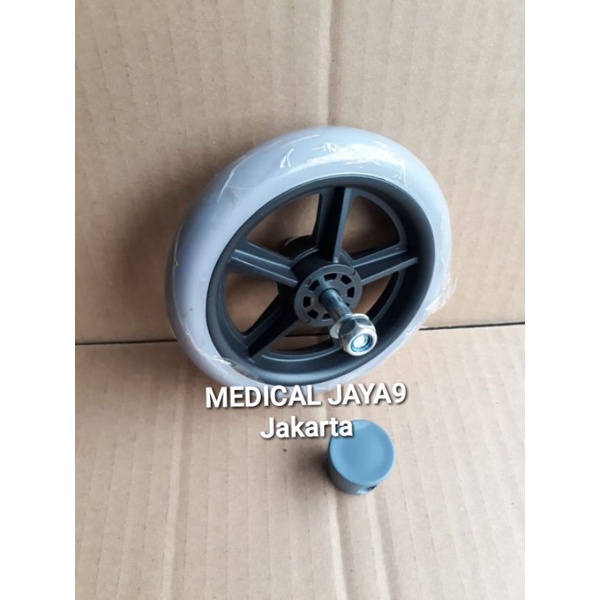 Jual Roda kecil Kursi Roda Ukuran 5inch Roda Walker Tongkat Jemuran ...